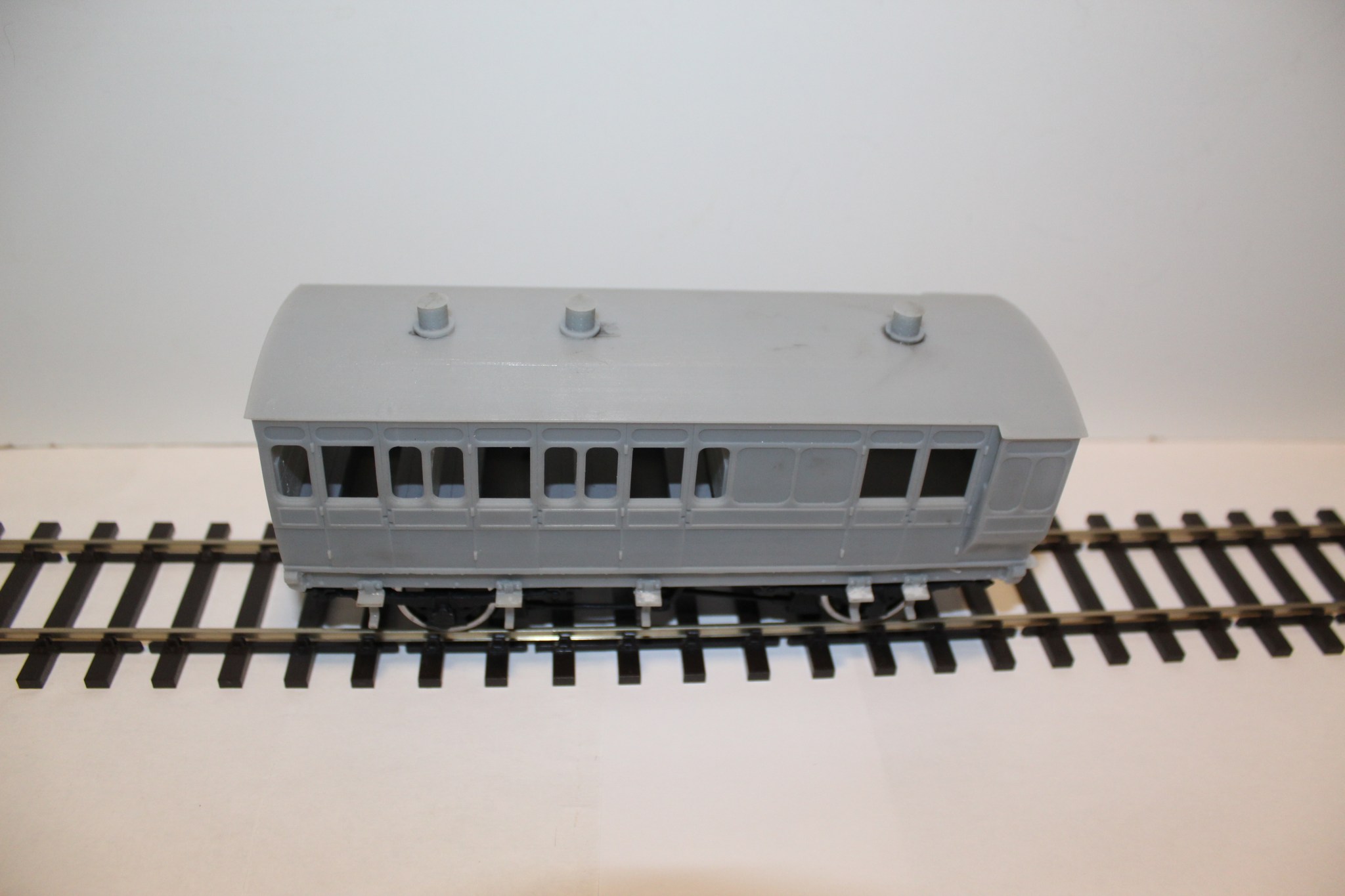 LSWR 4 Wheel Coach Under Construction | Northolt Model Railway Club