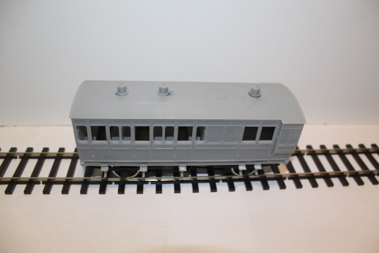 LSWR 4 Wheel Coach Under Construction | Northolt Model Railway Club