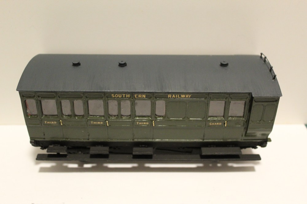 LSWR 4 Wheel Coach Under Construction2 | Northolt Model Railway Club