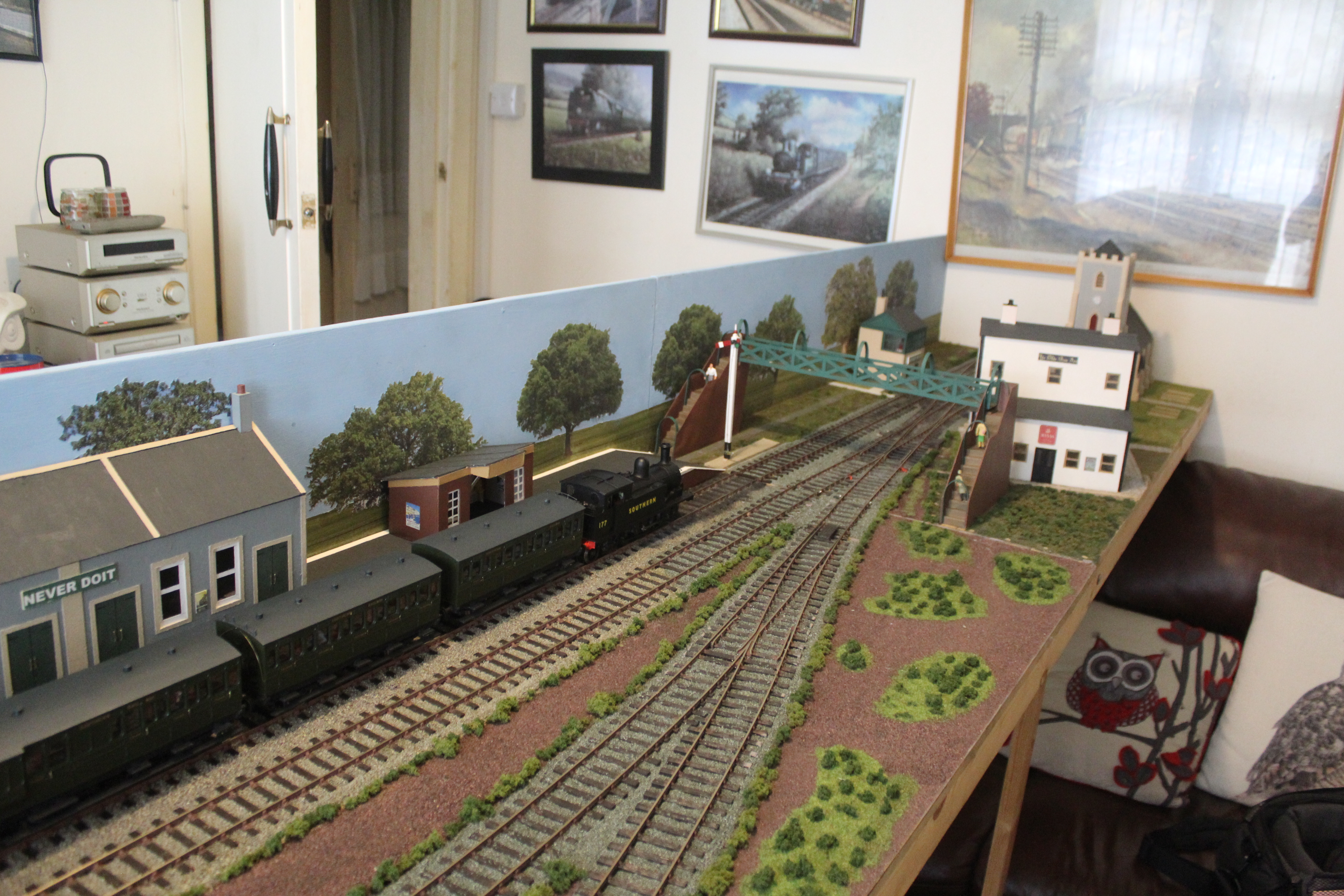 Alan’s O gauge track Never Doit | Northolt Model Railway Club